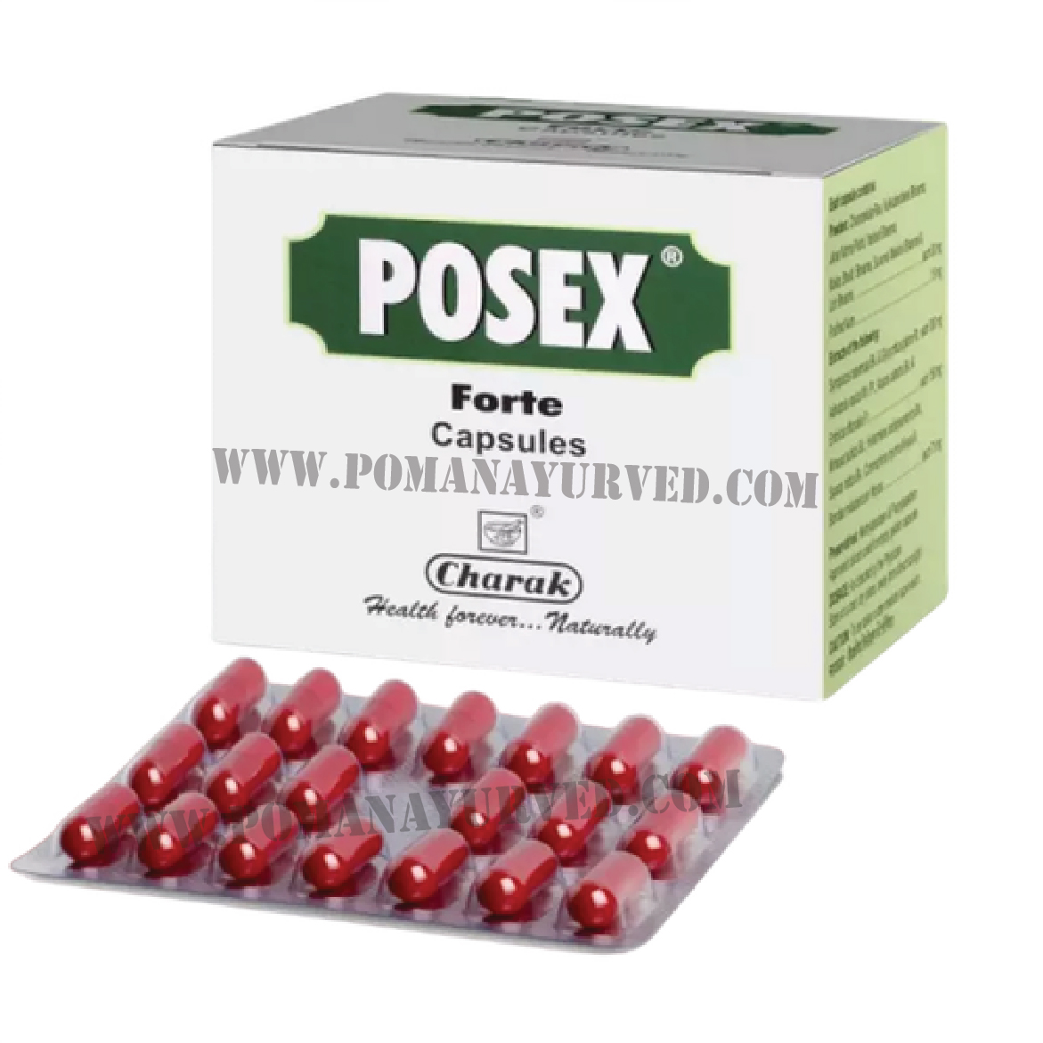 Charak Posex Forte Capsules, 20 Capsules | eBay